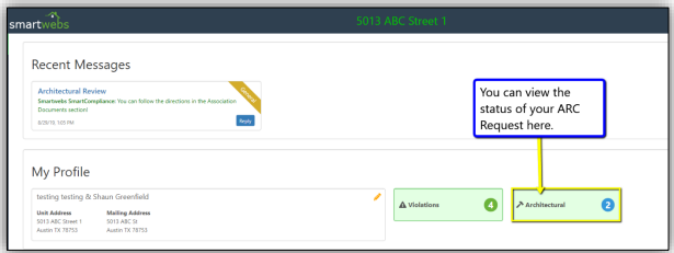 User Guide - Resident Portal