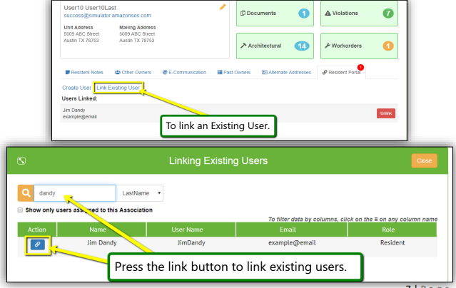 User Guide - Resident Portal for Admin