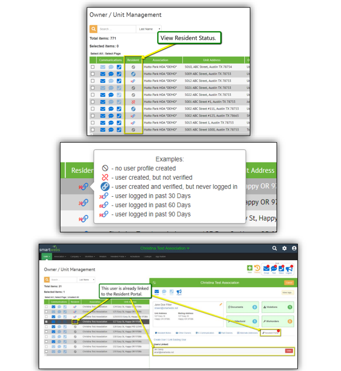 User Guide - Resident Portal for Admin