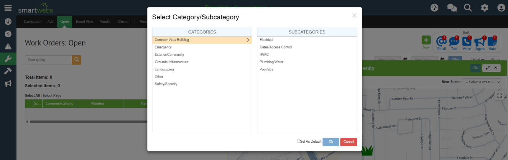User Guide - Work Order Configuration - Management Settings